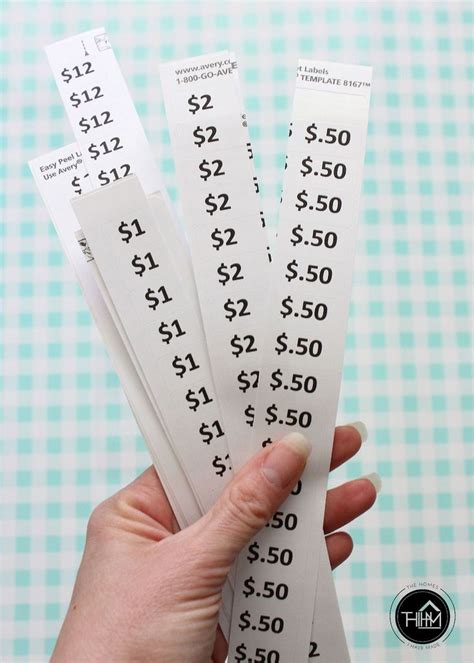 Free Printable Suggested Garage Sale Pricing