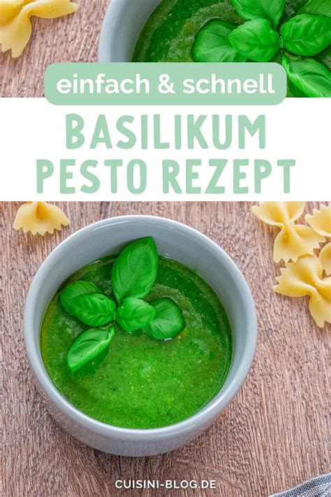 Basilikum Pesto Rezept Einfach Und Schnell Selber Machen