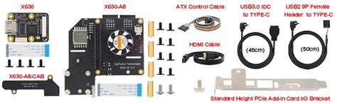geekworm kvm a8 pcie version for raspberry pi 4 model b kvm over ip support pikvm v3 poe atx