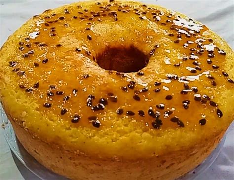 Bolo de Maracujá Fofinho RECEITAS DE MÃE