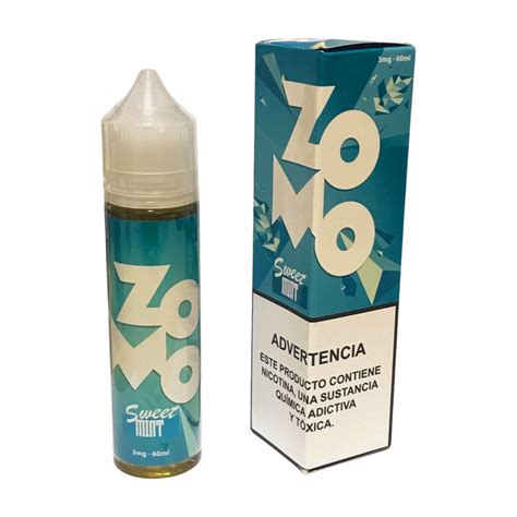 Líquido Juice Zomo Vape Ice Sweet Mint 3mg 60ml Tabacaria Arahat