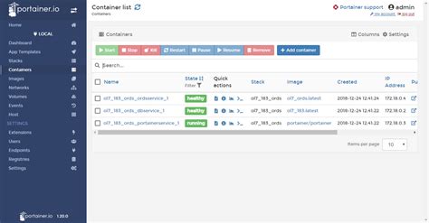 oracle base docker portainer a web based management interface for docker