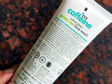 Mcaffeine Naked Detox Green Tea Face Wash Review