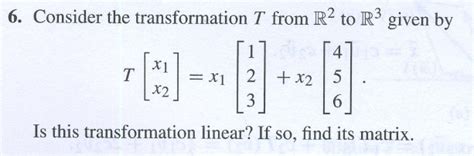 solved consider the transformation t from r2 to r3 given by