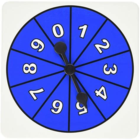 Spinners S Clipart Numbers 1 10 Made By Teachers Images And Photos Finder