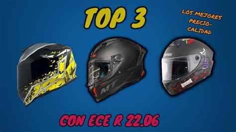 Top Mejores Cascos Precio Calidad Con Ece R I Ovi Bike Youtube