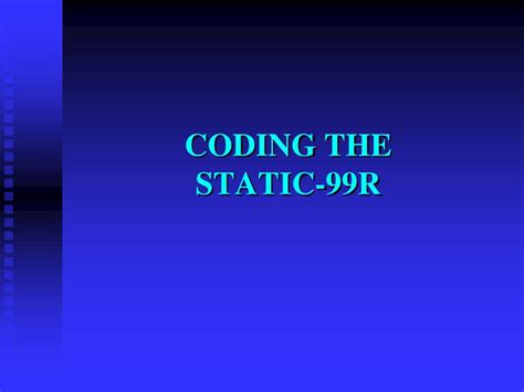 ppt the static 99r saratso state authorized risk assessment tool for sex offenders