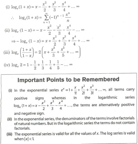 cbse notes class 11 maths sequences and series