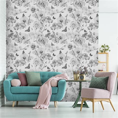 Tapeta Do Salonu Kwiaty Natura Rośliny Storczyki TapetyOnline pl