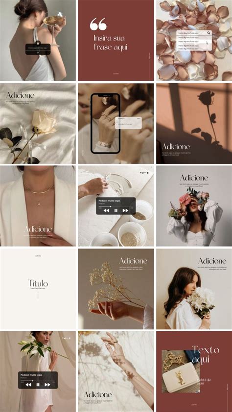 A Collage Of Different Images With The Same Color And Size As Well As Text