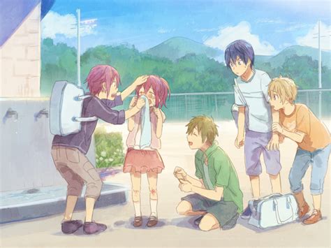 у I 1 1 nanase haruka tachibana makoto Gou Matsuoka
