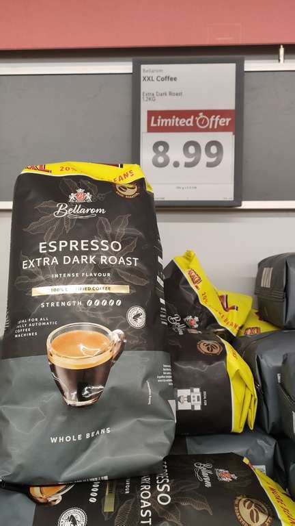 Bellarom Coffee Xxl Caffe Crema Espresso Dark Roast At Lidl For