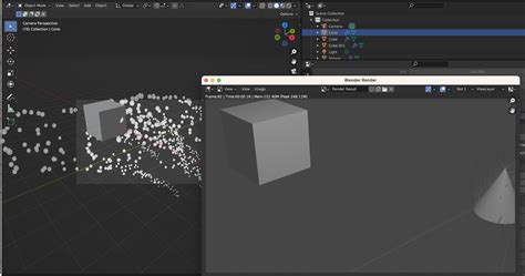 Emitters Baked Particles Not Showing Camera Render Animation