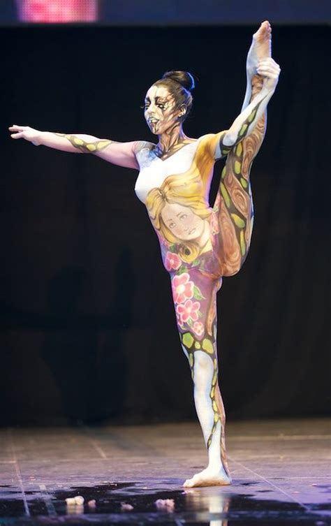 Pin On Body Paint
