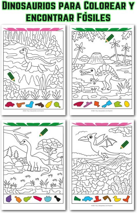 Dinosaurios Actividades Para Ninos