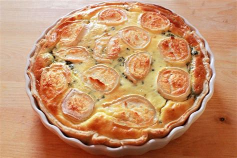 Tarte aux épinards et chèvre Saint Marcellin Tarte epinard Epinard