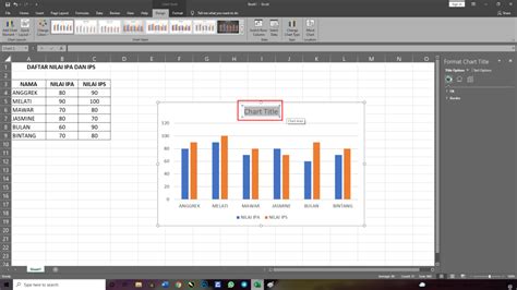 Cara Membuat Diagram Bulat Di Excel