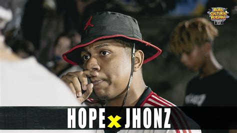 HOPE X JHON Z 2ª FASE 185ª EDIÇÃO Roda Cultural da Rocinha YouTube