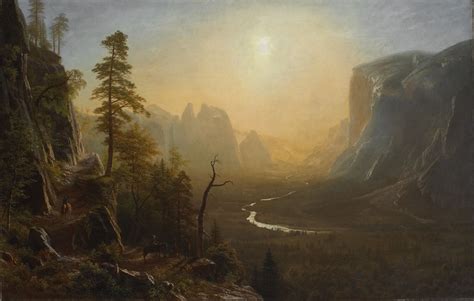 Albert Bierstadt Yosemite Valley Glacier Point Trail 1873 Albert