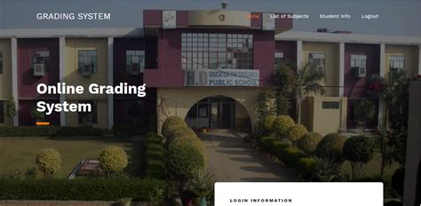 Online Grading System Using PHP MySQLi With Source Code SourceCodester