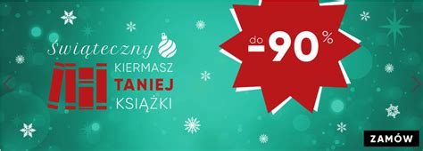 Znak kiermasz taniej książki do 90 książki za pół ceny bestsellery