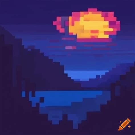 Pixel Art Of Shared Landscapes On Craiyon