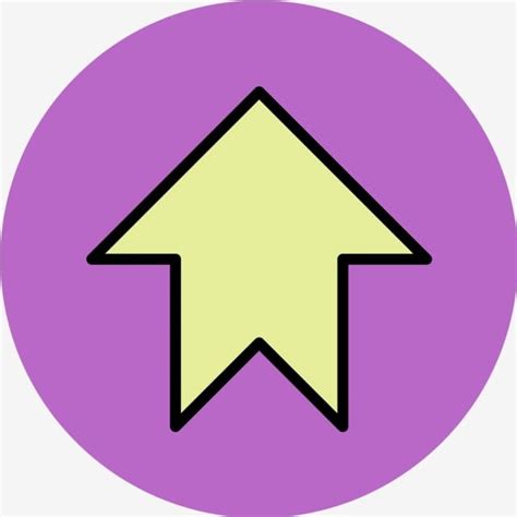 Vector Icono De La Flecha Hacia Arriba Png Flecha Antecedentes