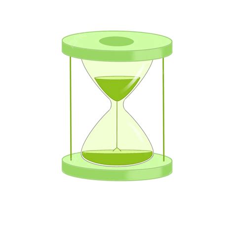 Green Hourglass Png Vector Psd And Clipart With Transparent