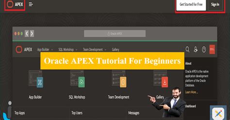 Master Oracle APEX With The Ultimate Tutorial By Javainhand Tutorial