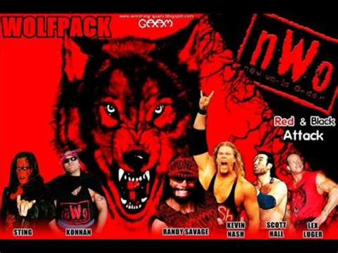 WCW NWO WolfPack Theme Song YouTube