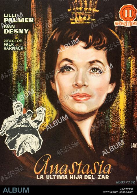 Poster Of Anastasia The Czars Last Daughter 1956 Anastasia Die Letzte Zarentochter