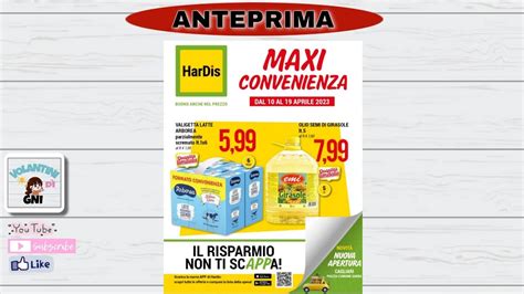 VOLANTINO ANTEPRIMA HARDIS DAL 10 AL 19 APRILE 2023 VOLANTINI