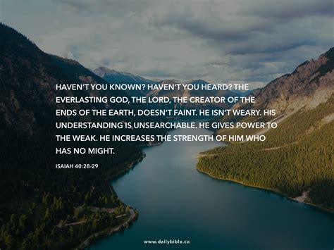 Isaiah Daily Bible Inspirations