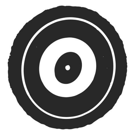 Design PNG E SVG De Círculos Alvo ícone De Três Círculos Para Camisetas