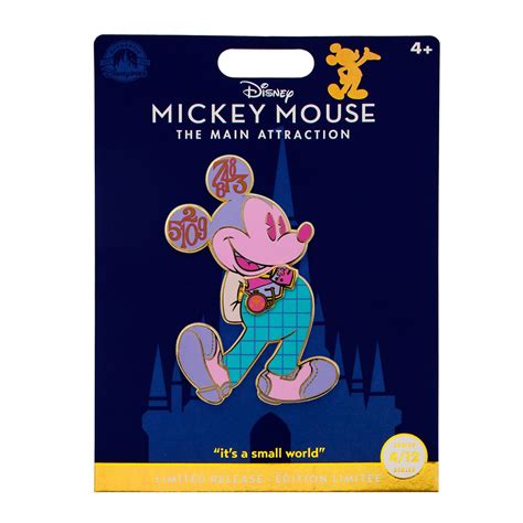 Mickey Mouse The Main Attraction Pin Disney It S A Small World