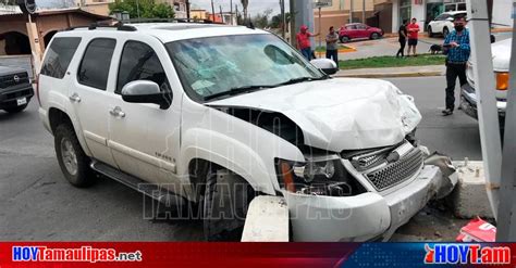 Hoy Tamaulipas Accidentes Viales En Tamaulipas Colision Vehicular