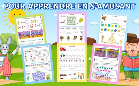 Cahier D Activit S Maternelle Grande Section Enfants Ans Gs