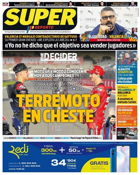 Fotos Estas Son Las Portadas De La Prensa Deportiva De Hoy