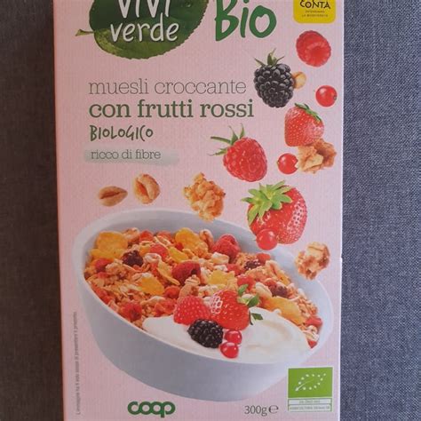 Vivi Verde Coop Cereali Con Frutti Rossi Reviews Abillion