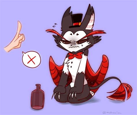 Opt 30 Días De Husk X Alastor Arte De Furry Criaturas Fantásticas Dibujos Kawaii