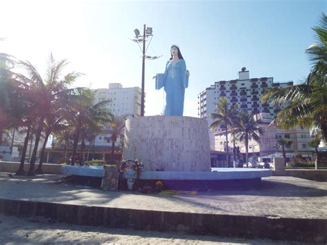 Estátua de Iemanjá Turismo Praia Grande