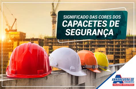 Tabela de cores dos capacetes de segurança