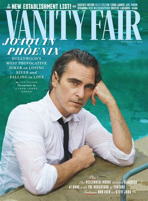 Vanity Fair Uk Back Issue November 2019 Digital Joaquin Phoenix Joaquin Vanity Fair