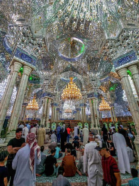 Interior Of The Holy Shrine Of Imam Hossain Karbala Iraq Middle East