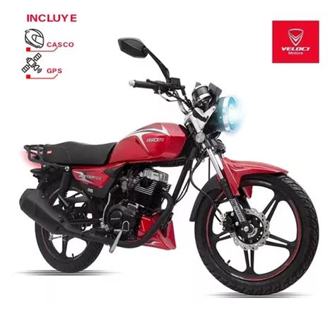Moto Veloci Boxter Rr2 150cc Gps Rojo 2022 Cuotas sin interés