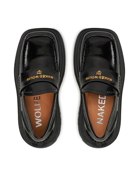 Loafersy Naked Wolfe Delusion Czarny Eobuwie Pl
