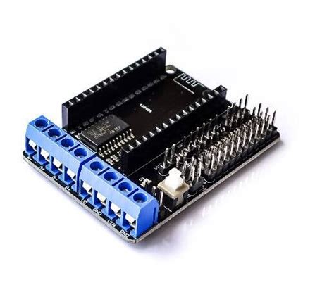 NodeMCU ESP8266 WiFi L293D Motor Driver Shield Arduino Elecena Pl