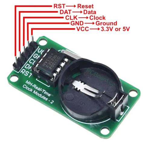 How To Use Arduino Real Time Clock Module With Ds1302