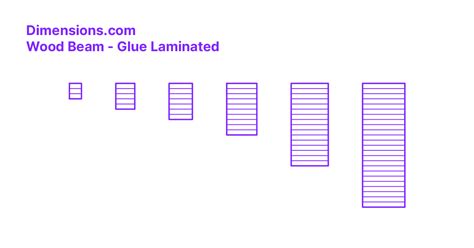 Wood Beam Glue Laminated Glulam Dimensions Drawings Off
