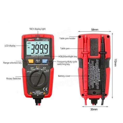 UNI T UT125C Digital Multimeter In Pakistan Electronics Hub